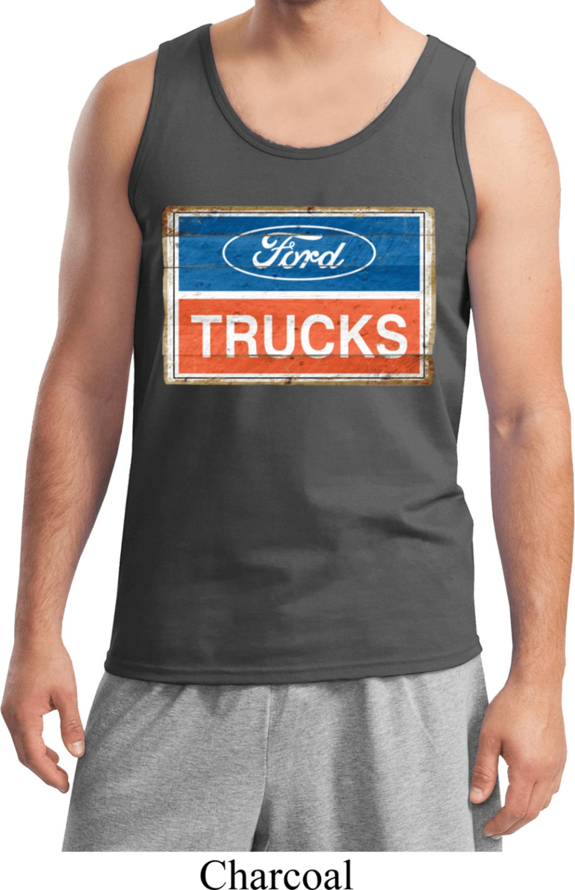 Men's Ford Trucks Logo Tank Top 19688D2-2200 | Etsy