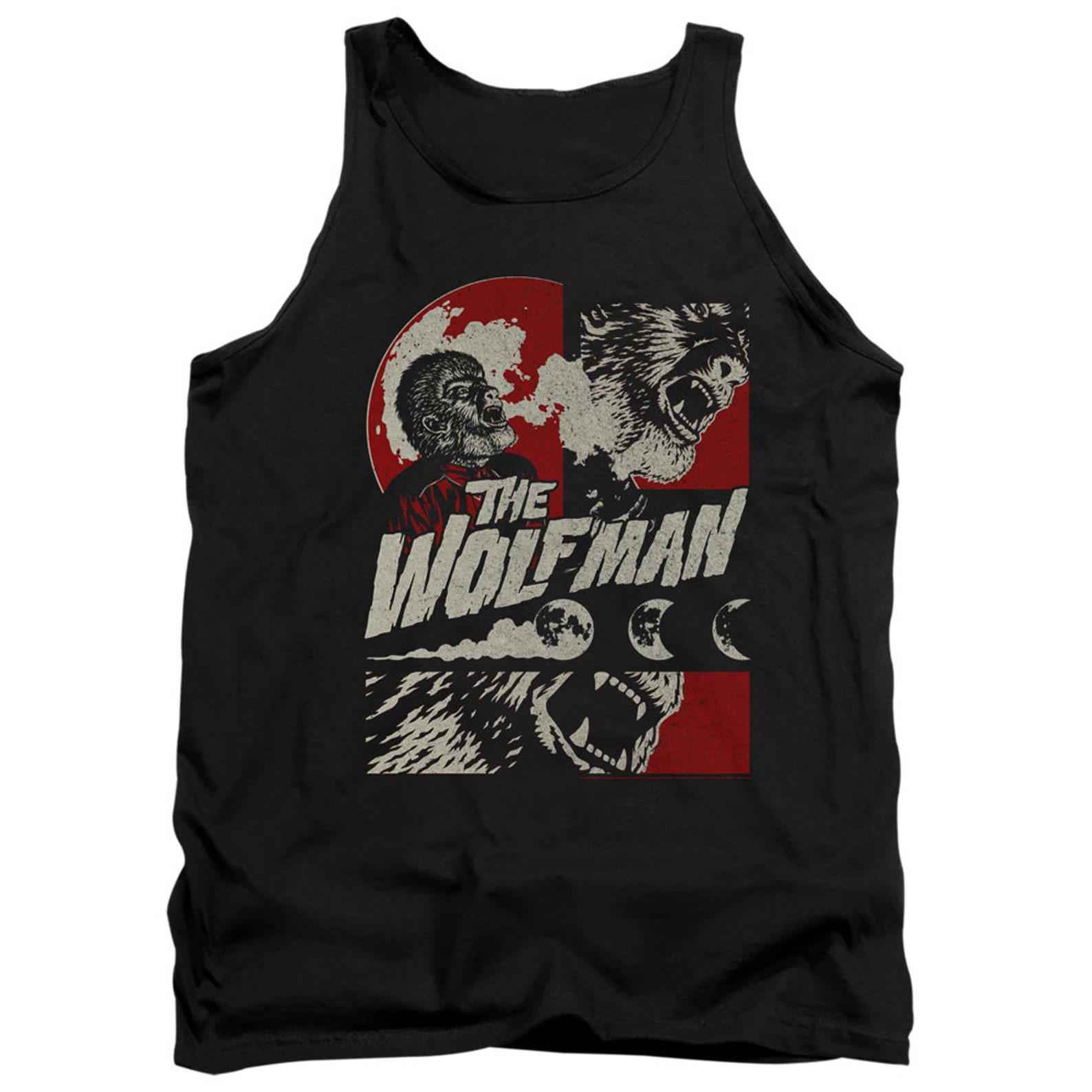 The Wolf Man Wolfbane Blooms Black Shirts - Etsy
