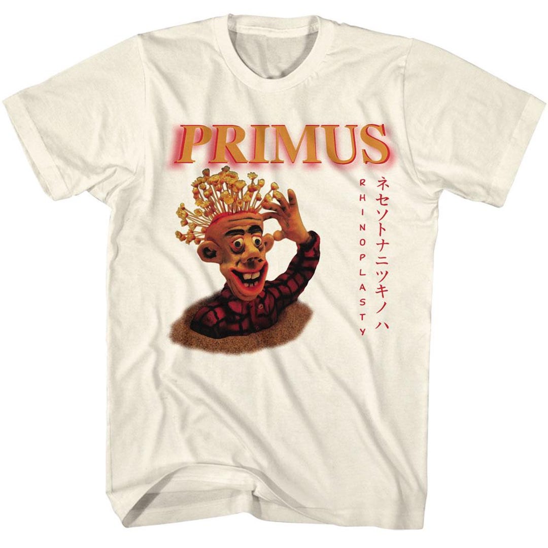 Primus Cream T-shirt Rhinoplasty Design – Officially Licensed Band Tee ...