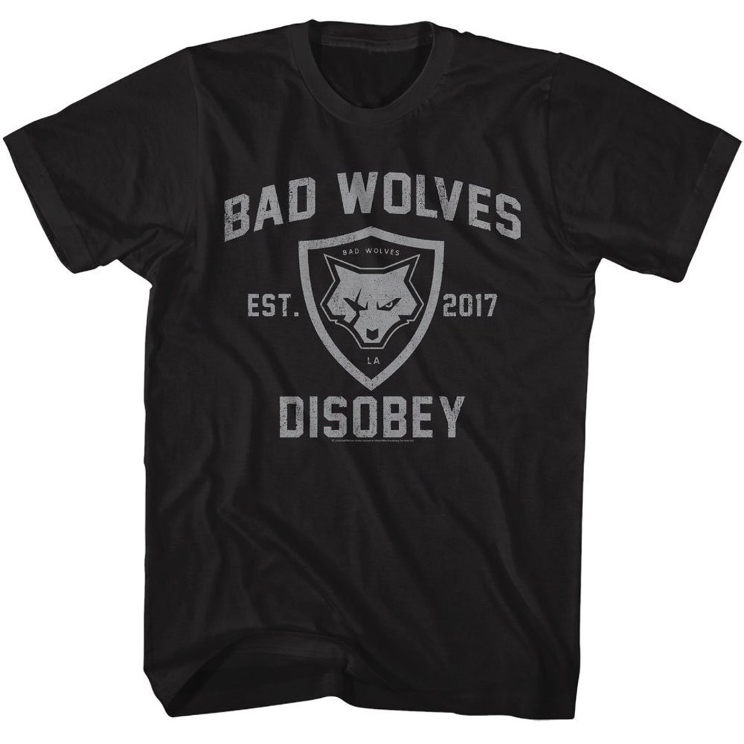 Bad Wolves Disobey Black Shirts - Etsy
