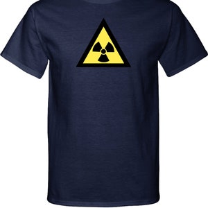Radioactive Triangle Tall Tee T-shirt TRIANGLE-PC61T - Etsy