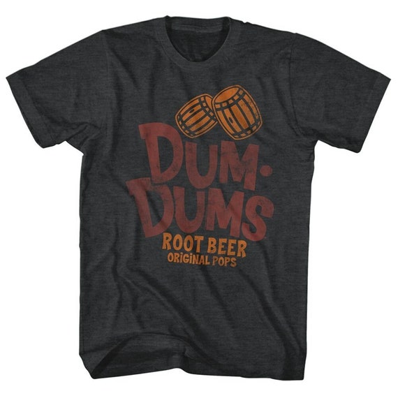 Dum Dums Root Beer Original Pops Adult Black Shirts - Etsy