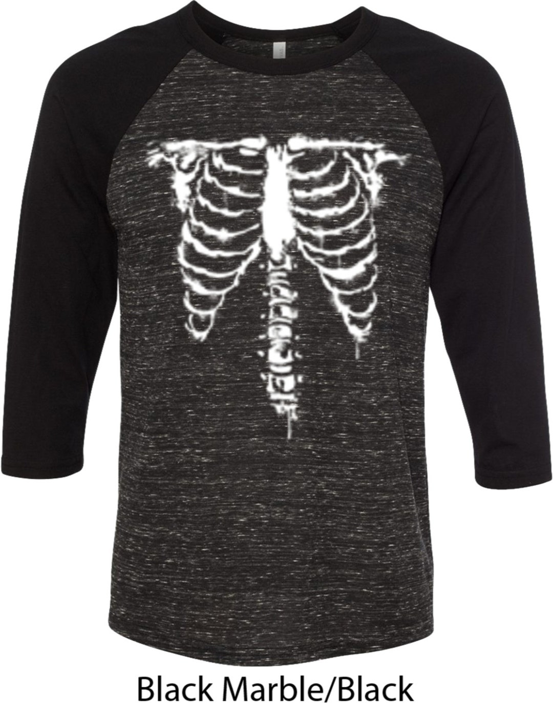 Halloween Skeleton Raglan Shirt 17491-3200 - Etsy