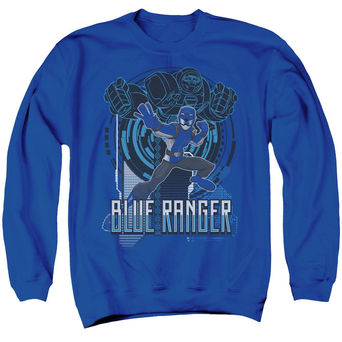 Power Rangers Blue Ranger Royal Shirts - Etsy