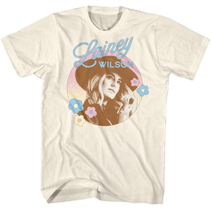Lainey Wilson Flower Circle Logo Natural Shirts - Etsy