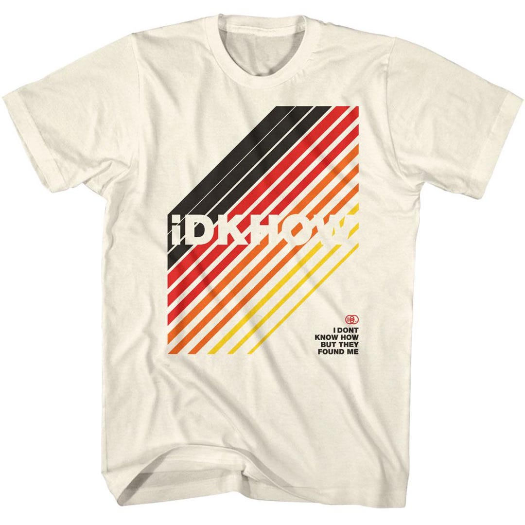 IDK HOW Diagonals Logo Natural Shirt - Etsy
