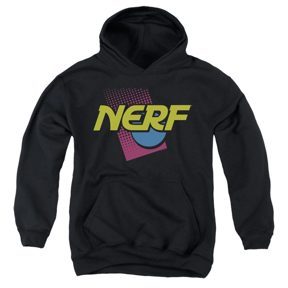 Nerf 90's Logo Kid's Black T-shirts - Etsy