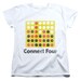 Connect Four Vintage Logo Juniors and Women White T-shirts - Etsy