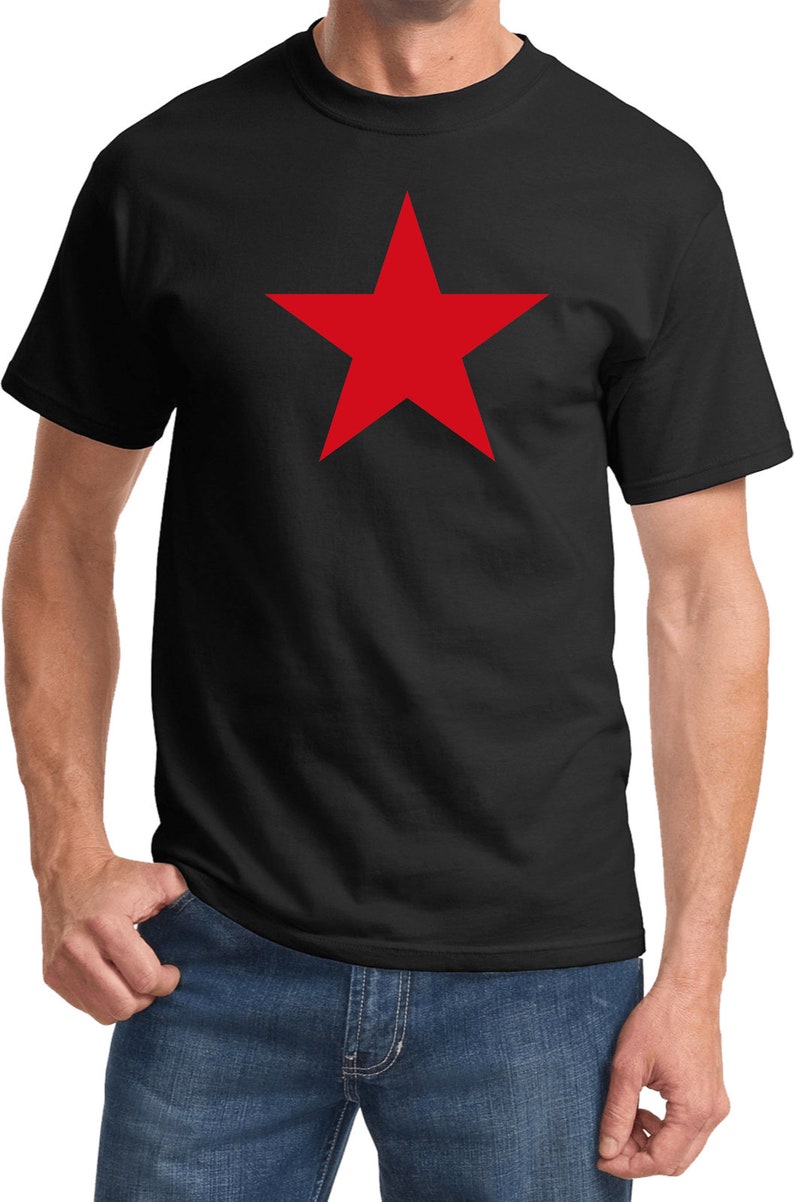 Soviet Union Red Star Adult Unisex Tee T-shirt REDSTAR-PC61 | Etsy