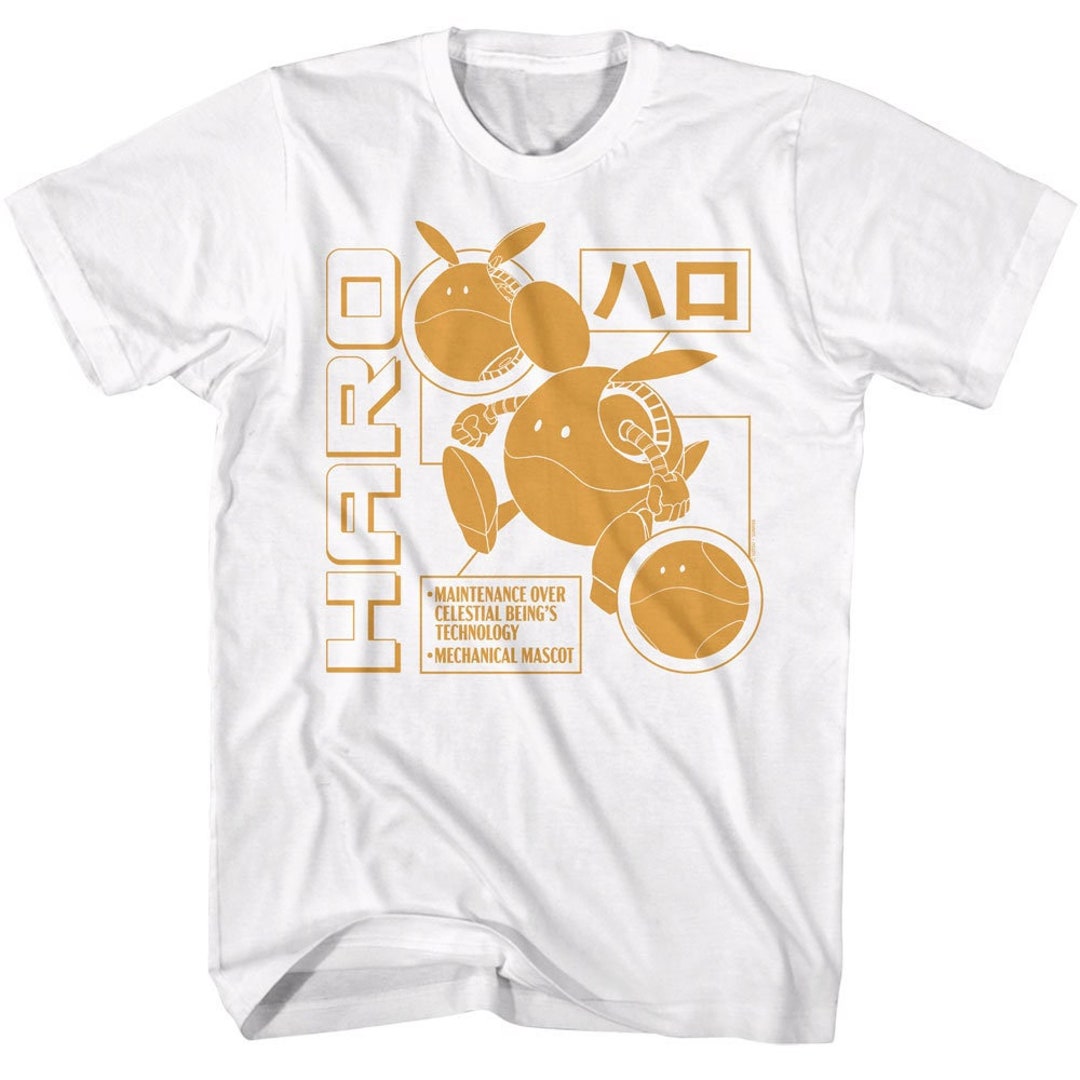 Gundam Haro Mechanical Mascot Logo White Shirts - Etsy