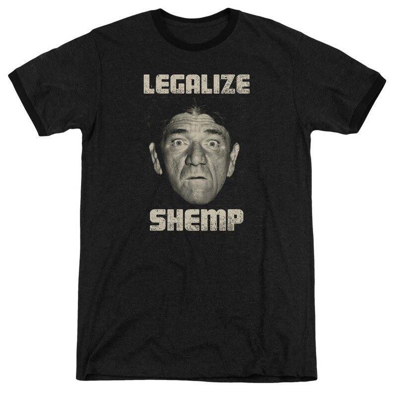Three Stooges Legalize Shemp Black Shirts - Etsy