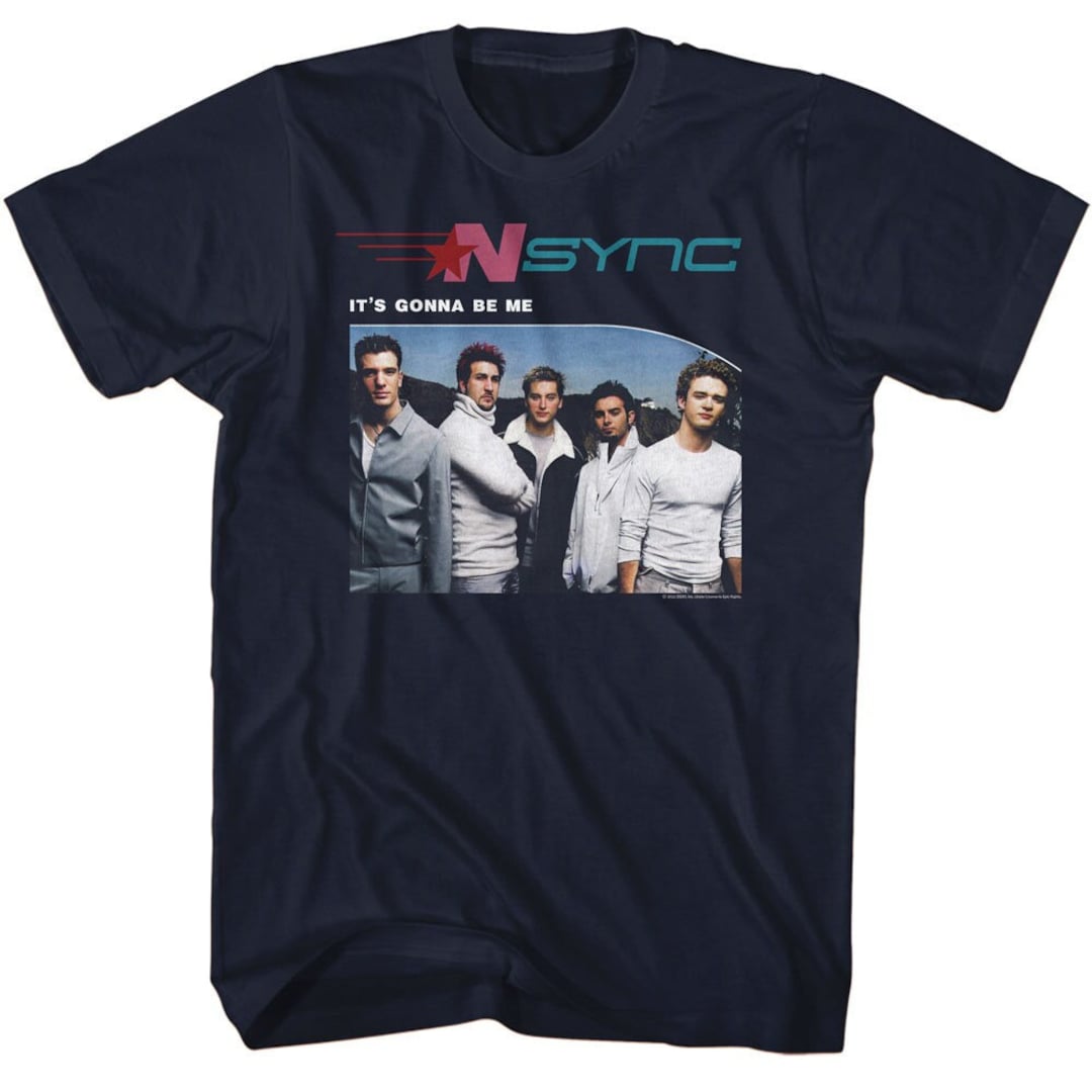 NSYNC It's Gonna Be Me Navy Blue Shirts - Etsy
