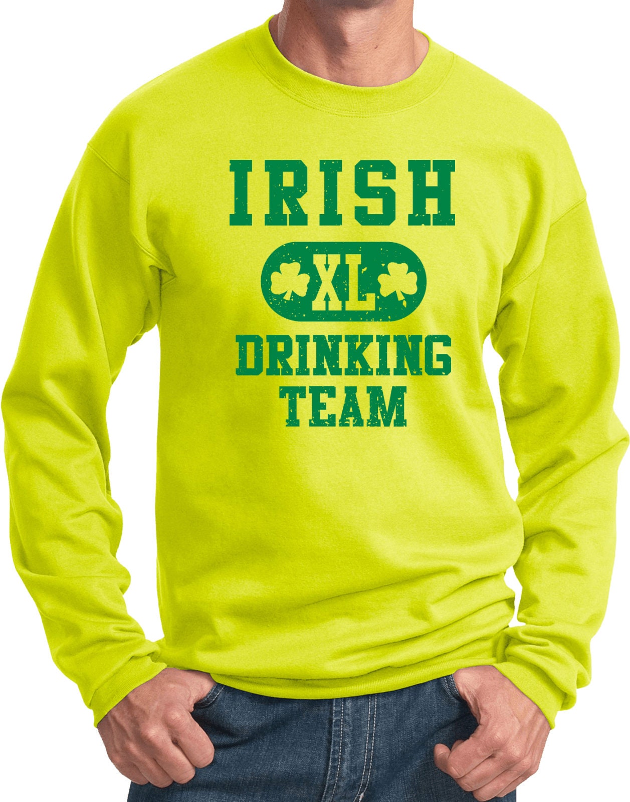 Irish Drinking Team Adult Unisex St Patrick's Day Sweat | Etsy