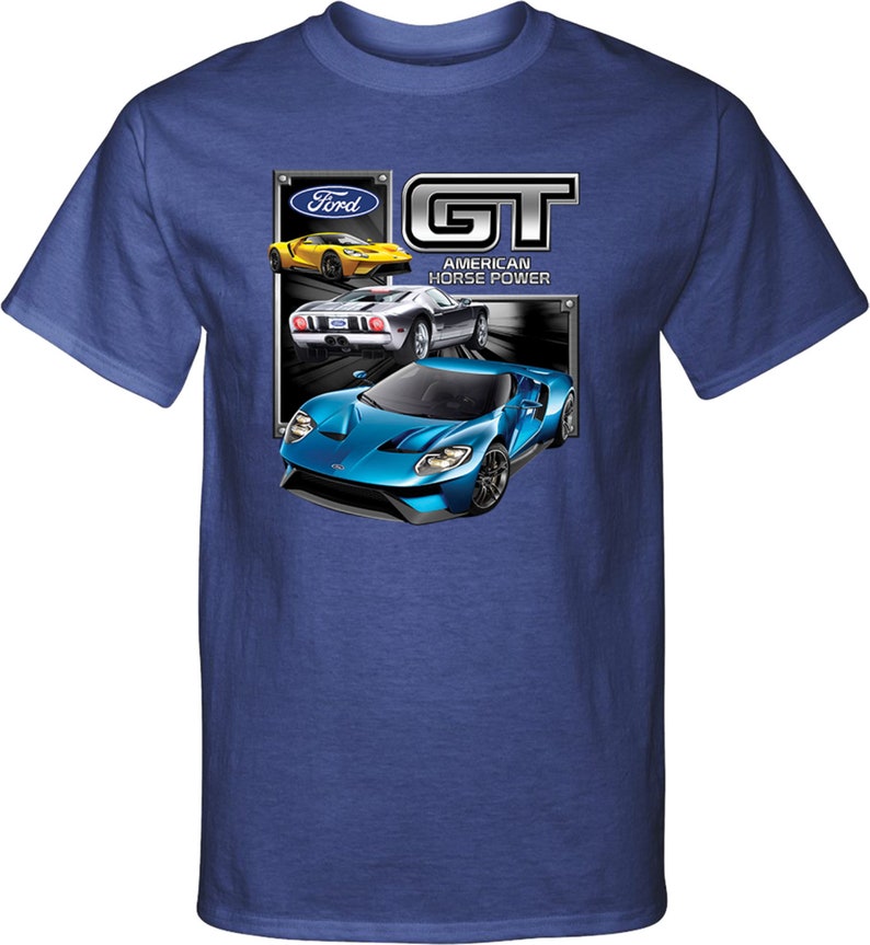 Ford GT American Horsepower Tall T-shirt 22496HD1-PC61T - Etsy