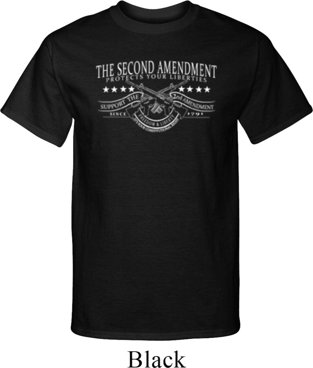 The Second Amendment Mens Tall Tee T-shirt WS-16080-PC61T - Etsy