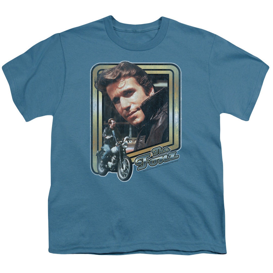Happy Days the Fonz Kid's Slate T-shirts - Etsy