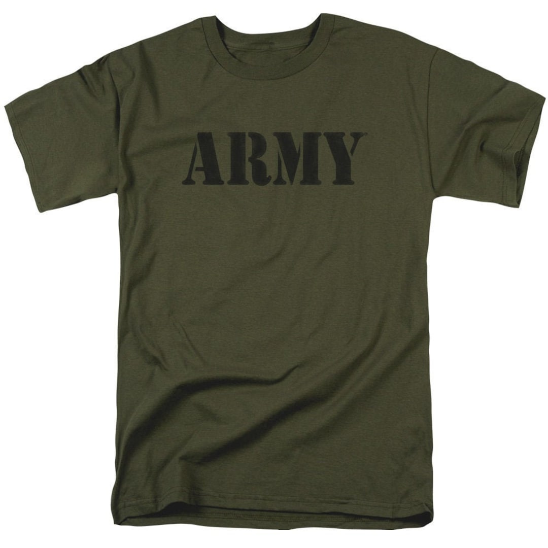 U.S. Army Logo Military Green Shirts - Etsy