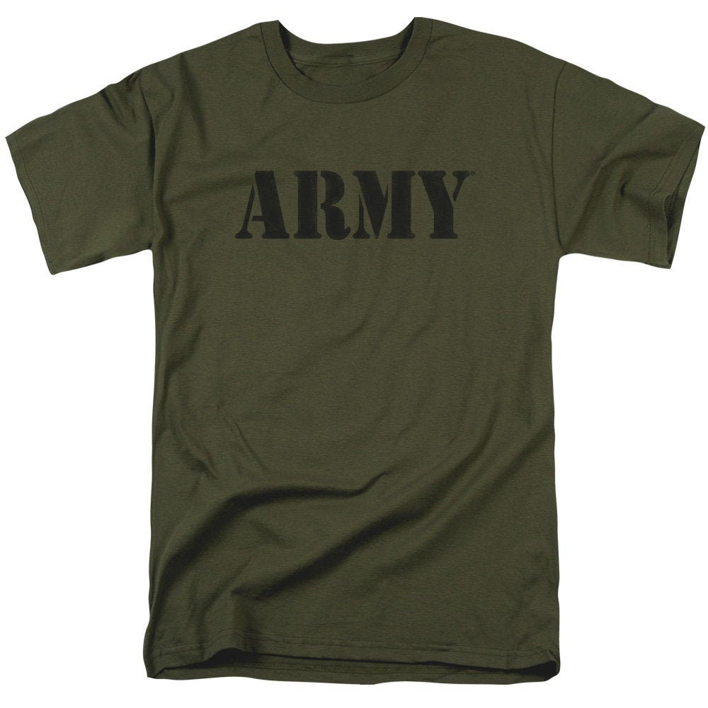 U.S. Army Logo Military Green Shirts | Etsy