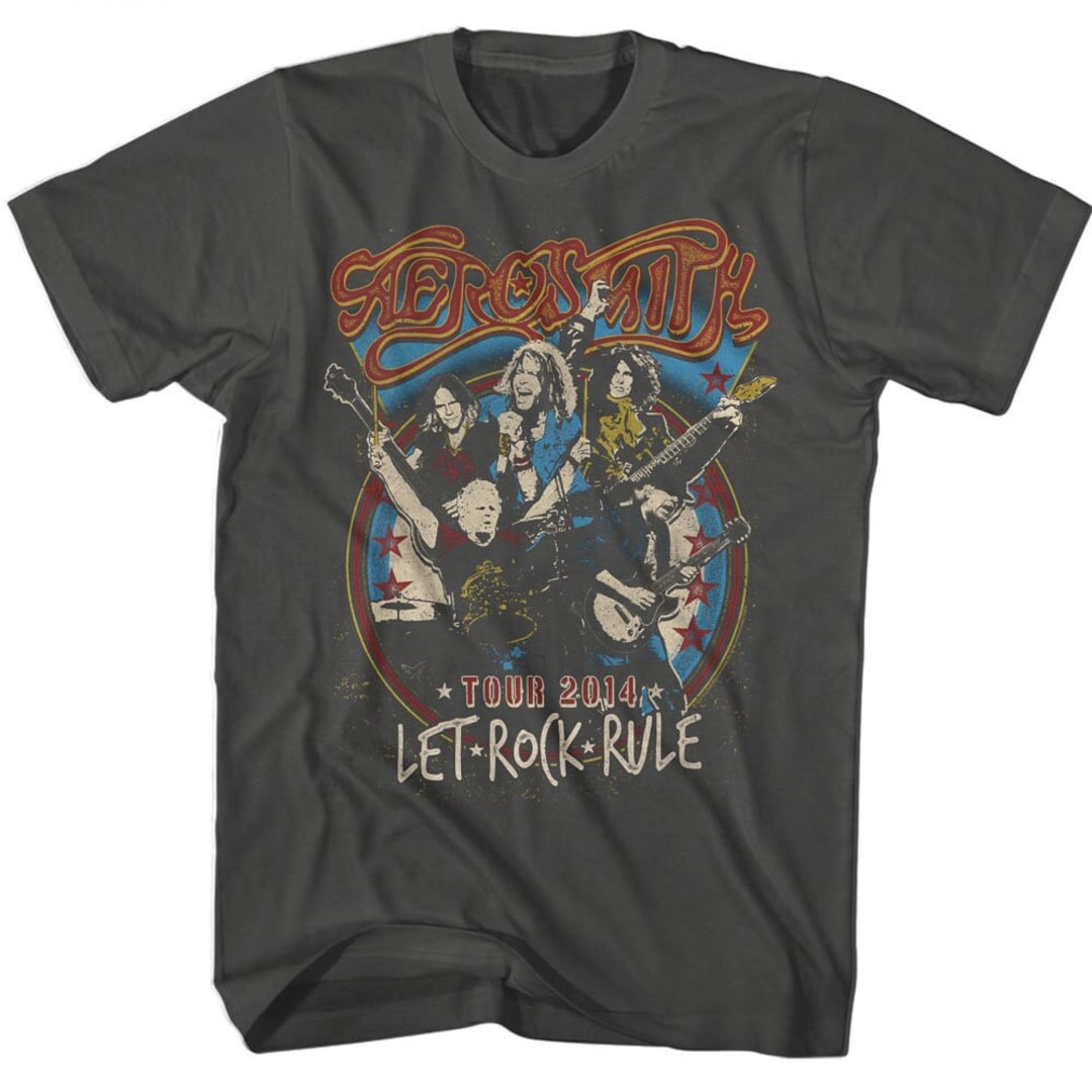 Aerosmith Tour 2014 Let Rock Rule Shirts - Etsy