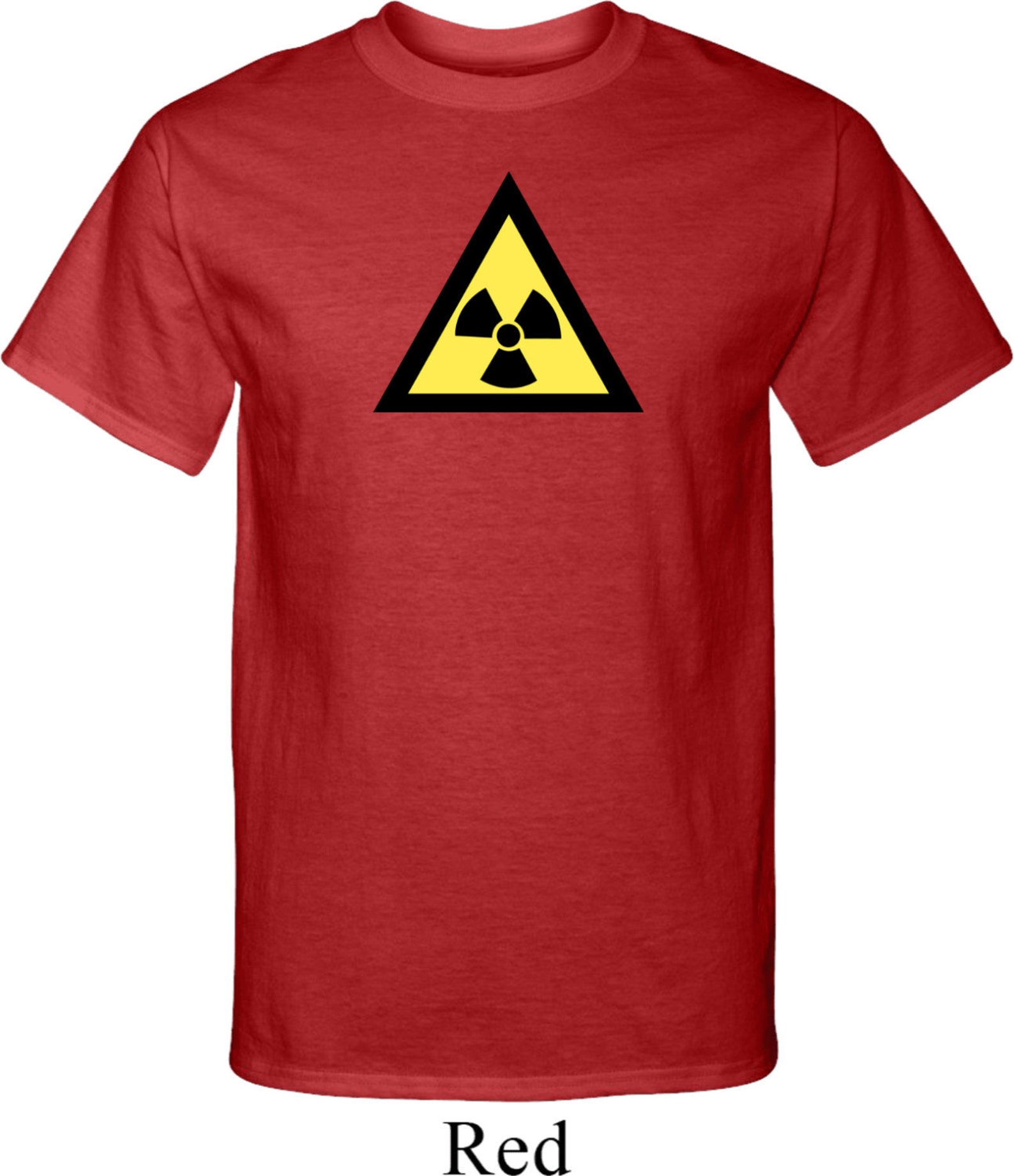 Radioactive Triangle Tall Tee T-shirt TRIANGLE-PC61T - Etsy