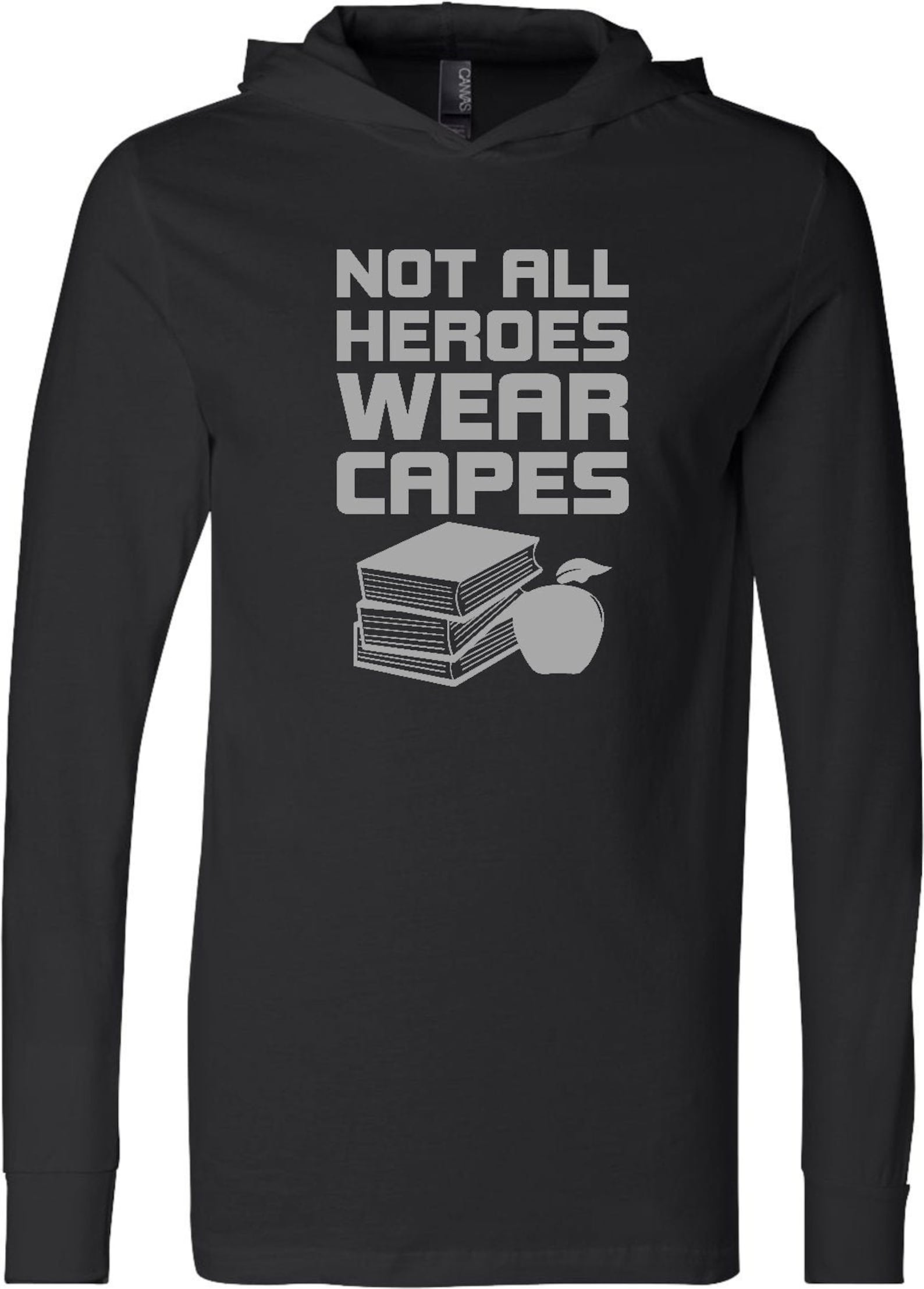 Not All Heroes Wear Capes Teachers Lightweight Hoodie T-shirt - Etsy