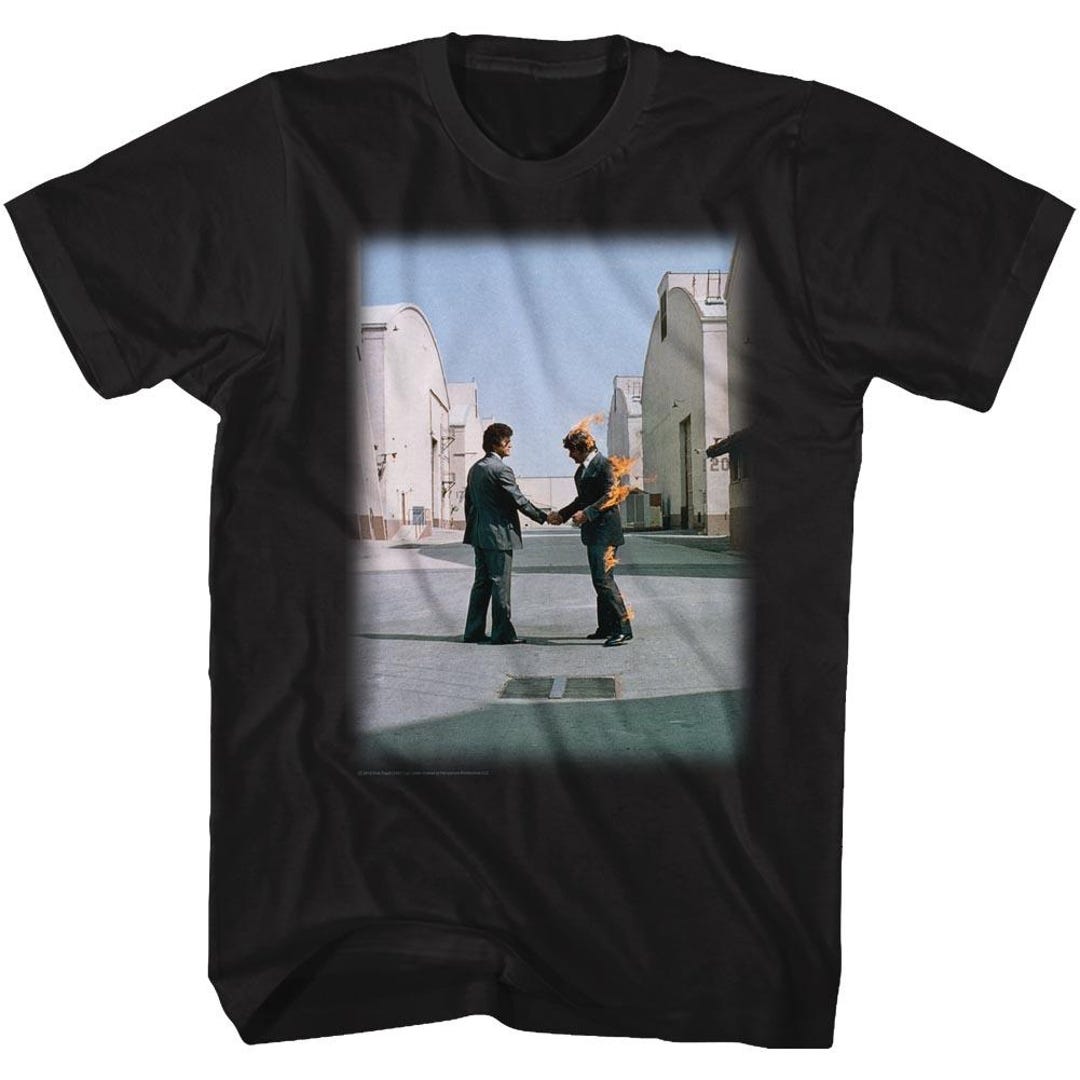 Pink Floyd "wish You Were Here" T-shirts – Official Handshake Design ...