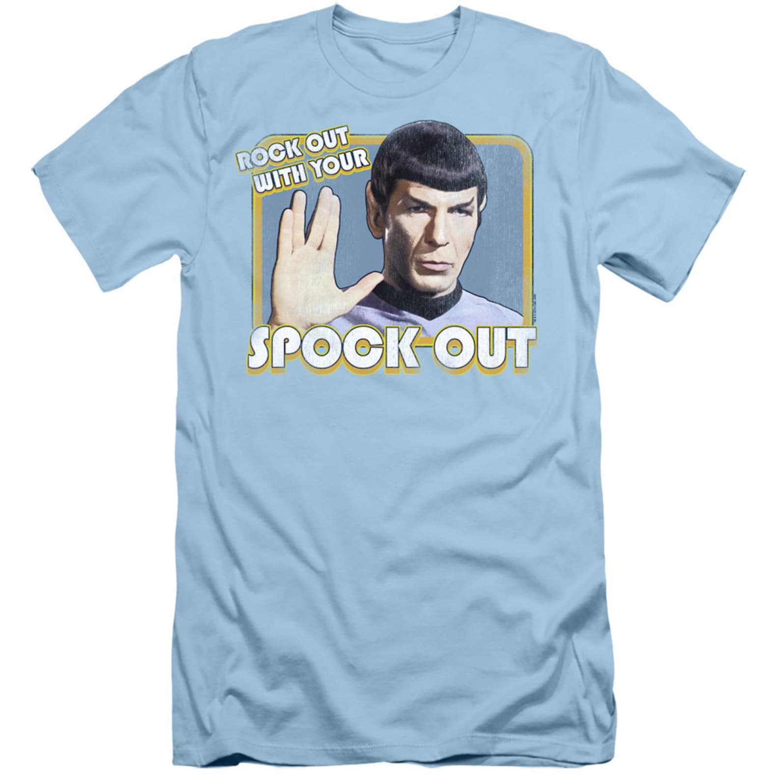 Star Trek Spock Out Light Blue Shirts - Etsy