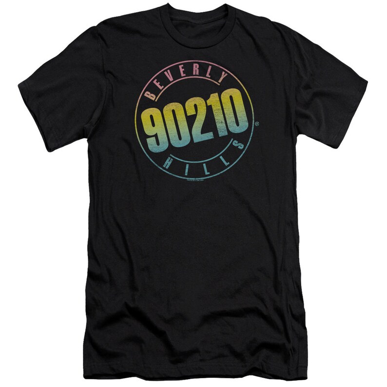 Beverly Hills 90210 Logo Black Shirts - Etsy