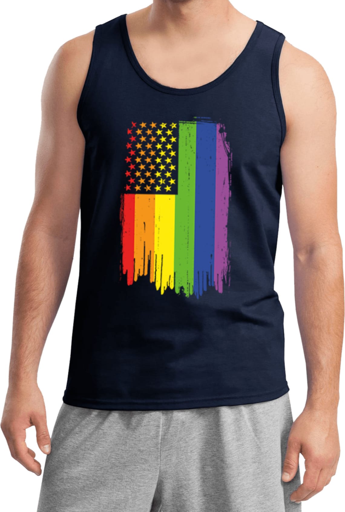 Gay Pride Flag Men's Tank Top WS-19239-2200 - Etsy