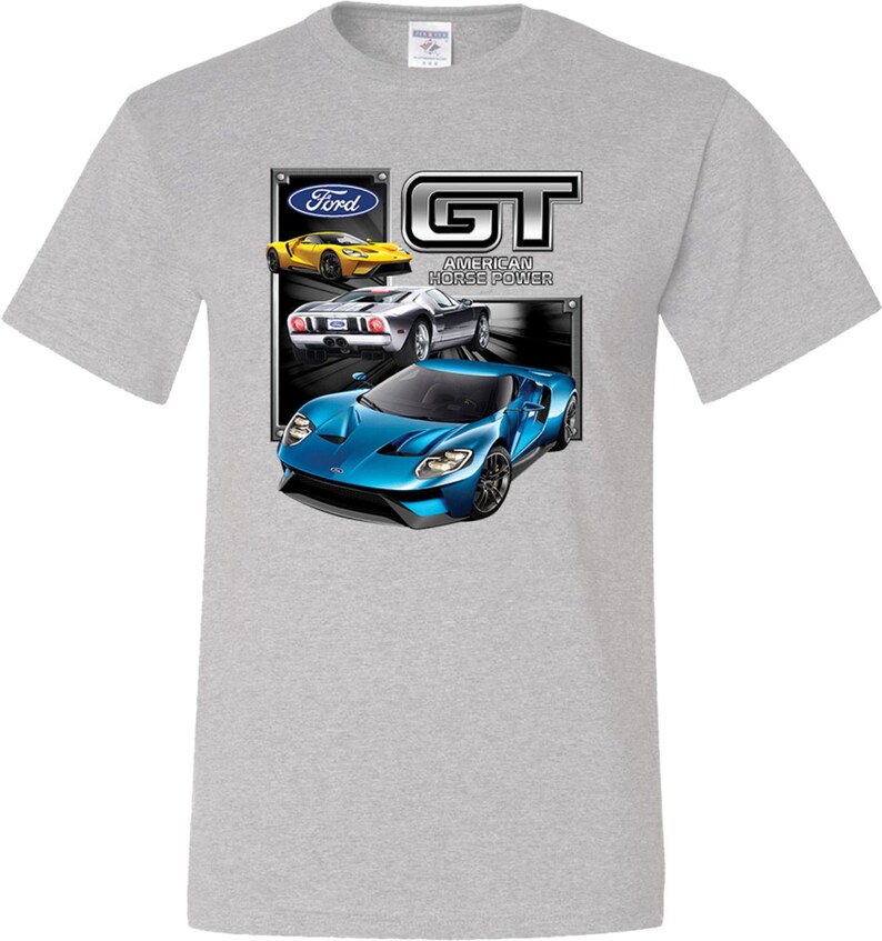 Ford GT American Horsepower Tall T-shirt 22496HD1-PC61T - Etsy