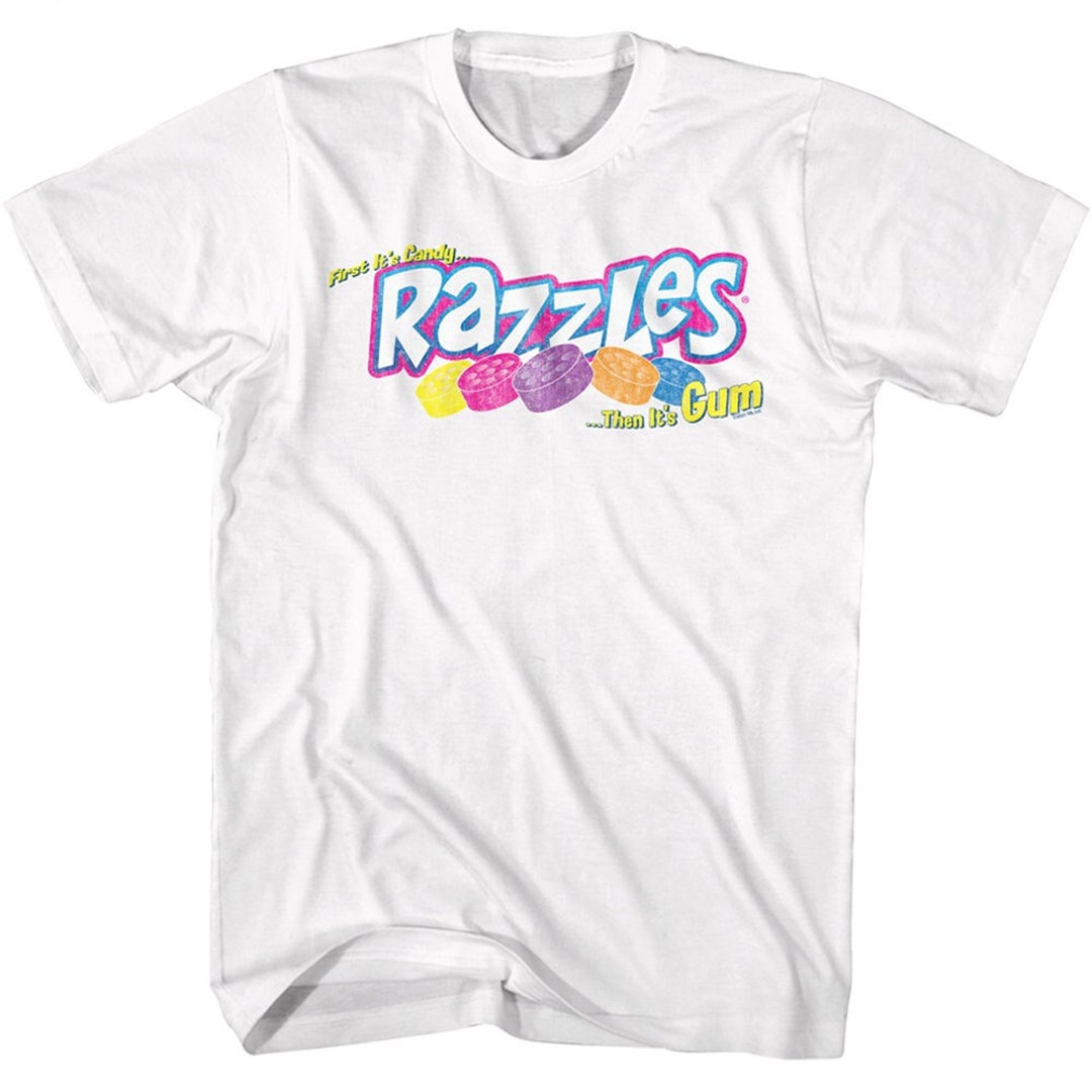 Tootsie Roll Razzle's Candy Logo White Shirts - Etsy