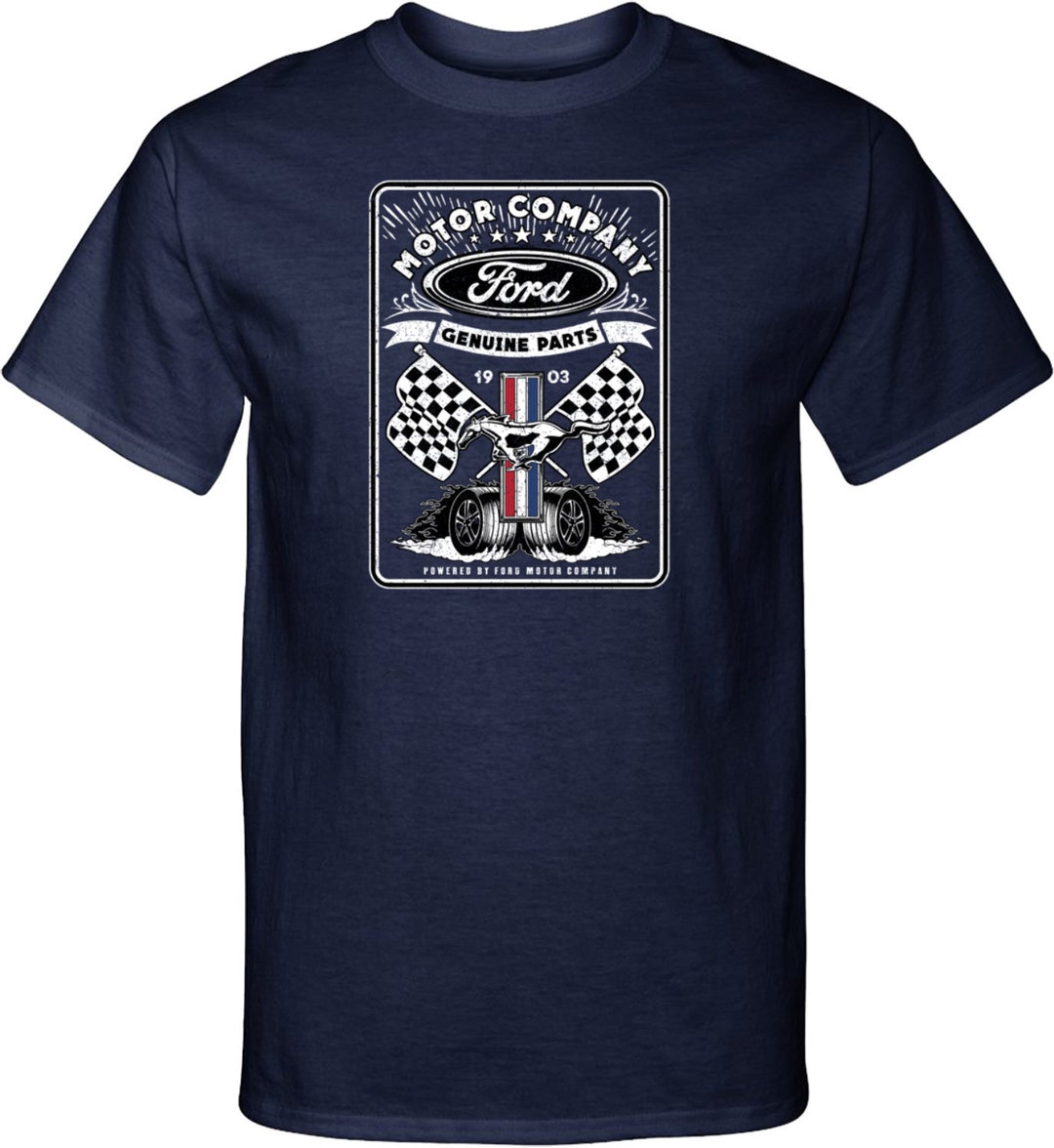 Ford Genuine Parts Racing Motor Company Tall T-shirt 22547D2-PC61T - Etsy