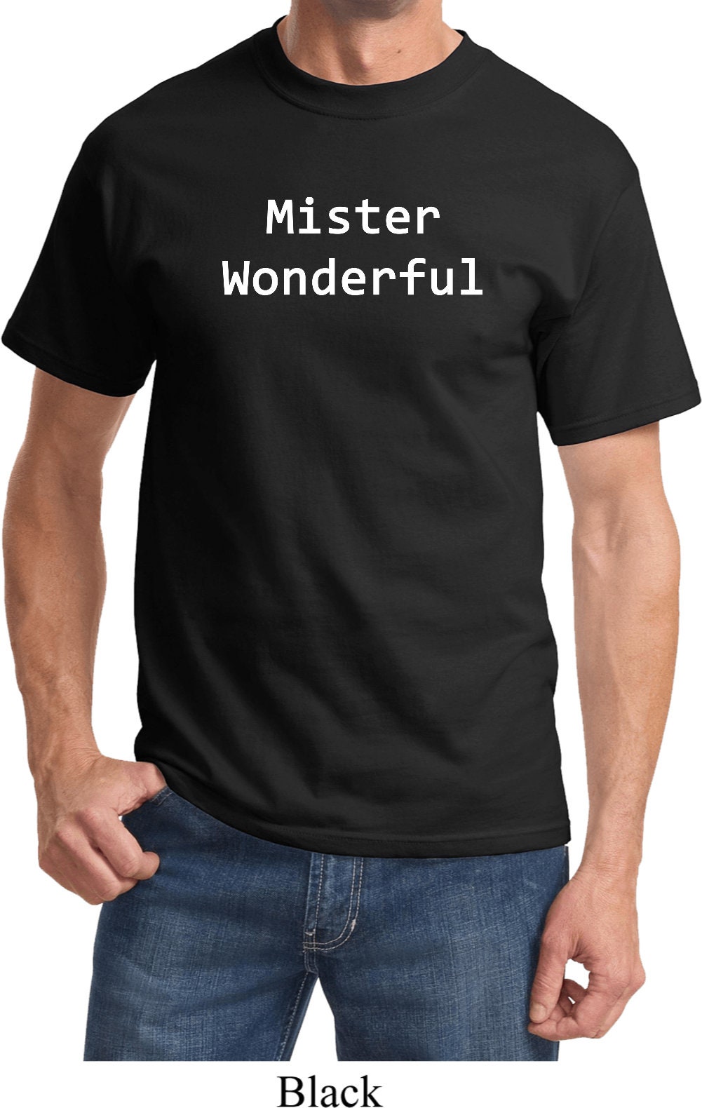 Mister Wonderful Tee T-shirt WONDERFUL-PC61 - Etsy Canada