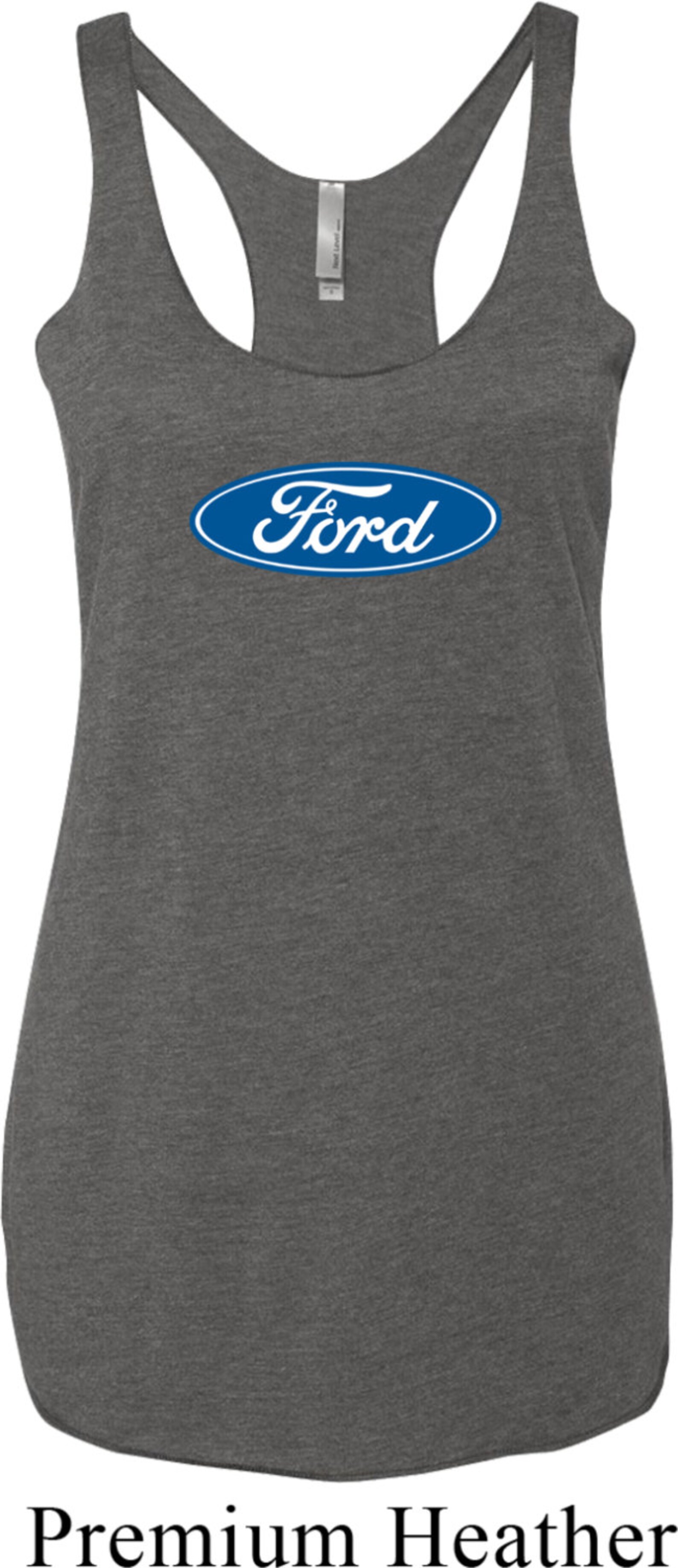 Ladies Ford Tanktop Ford Oval Tri Blend Racerback Tank Top - Etsy