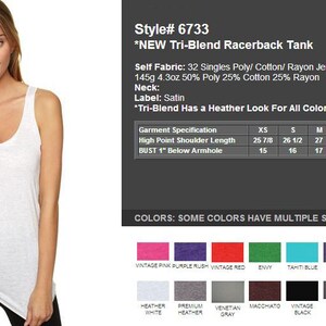 Ladies More Cowbell Tri Blend Racerback Tank Top COWBELL-NL6733 - Etsy