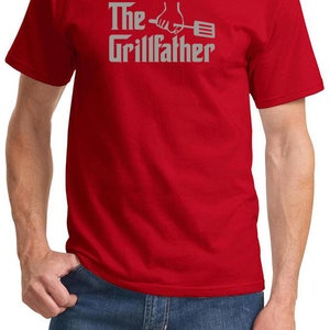 The Grill Father Adult Tee T-shirt GRILLFATHER-PC61 - Etsy