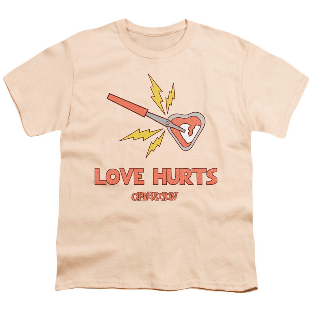 Operation Love Hurts Kid's Cream T-shirts - Etsy