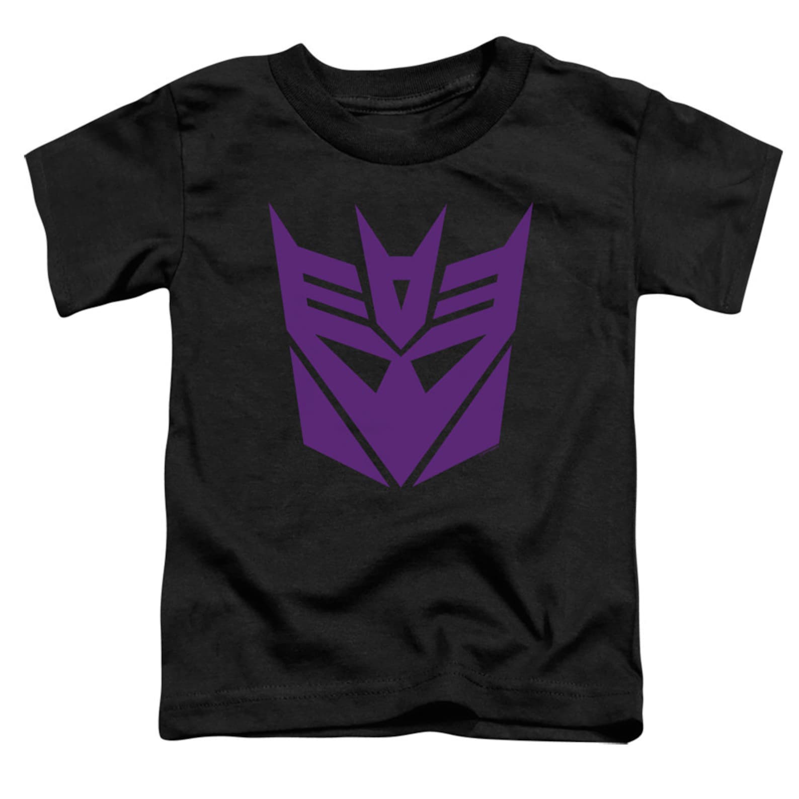 Transformers Purple Decepticon Logo Kid's Black T-Shirts | Etsy