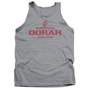 U.S. Marine Corps Oorah Athletic Heather Shirts - Etsy