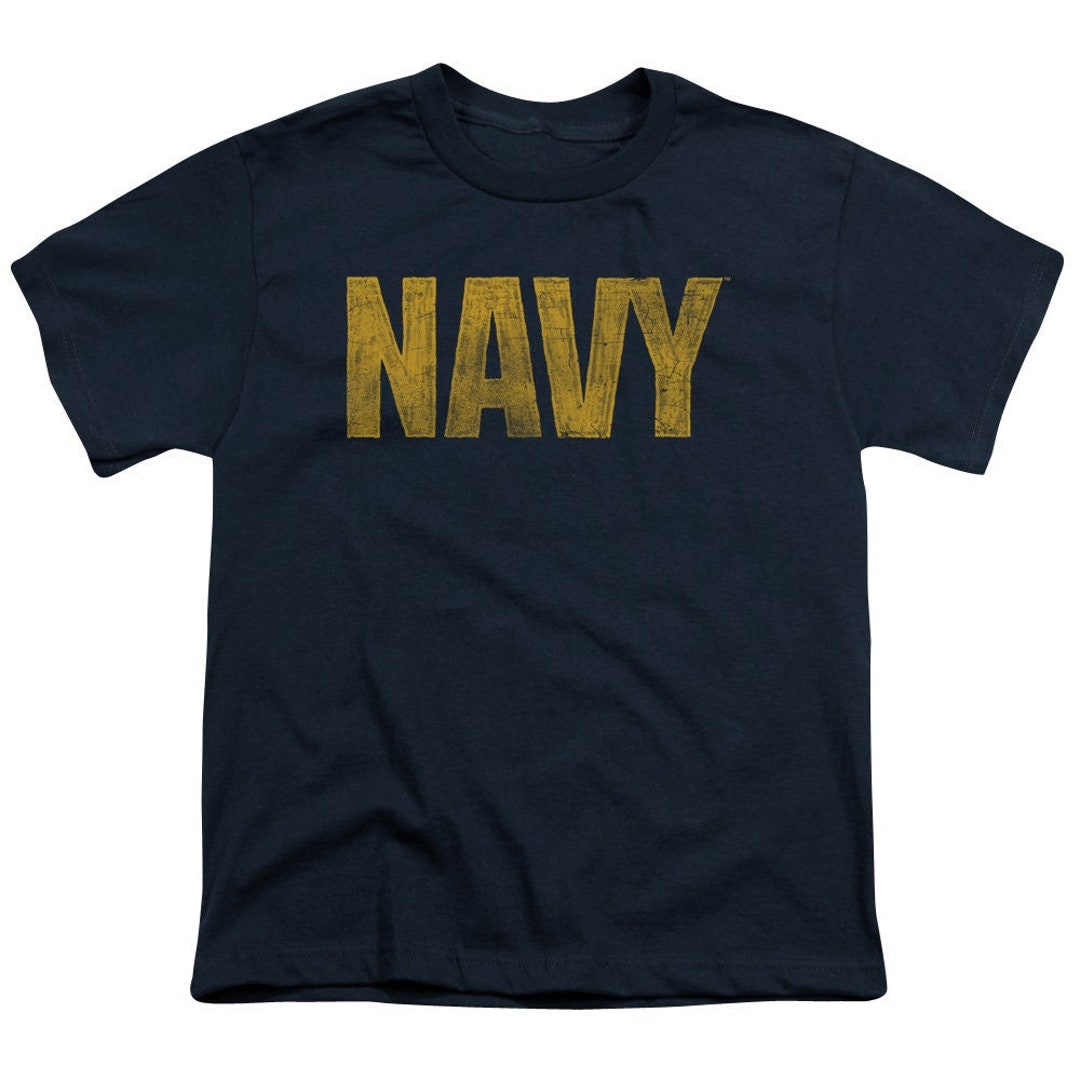 U.S. Navy Logo Kid's Navy T-shirts - Etsy