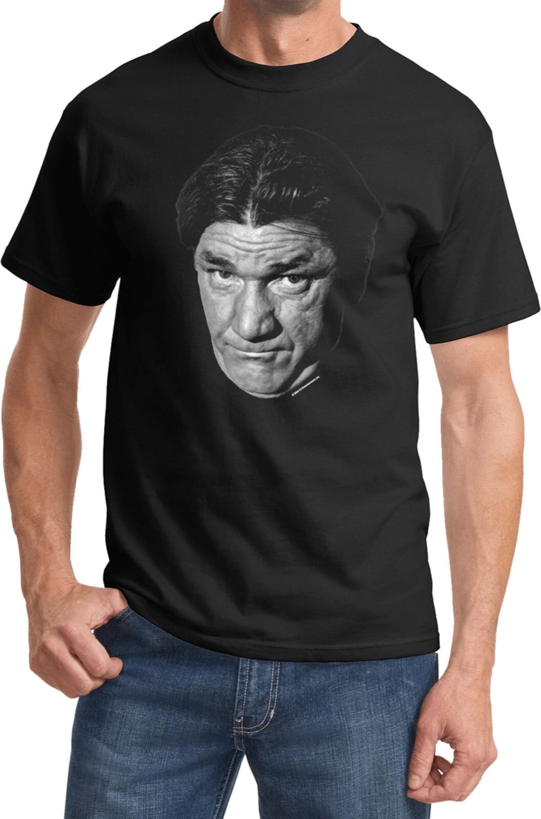 The Three Stooges Shemp Face Tee T-shirt 26288ED1-PC61 - Etsy