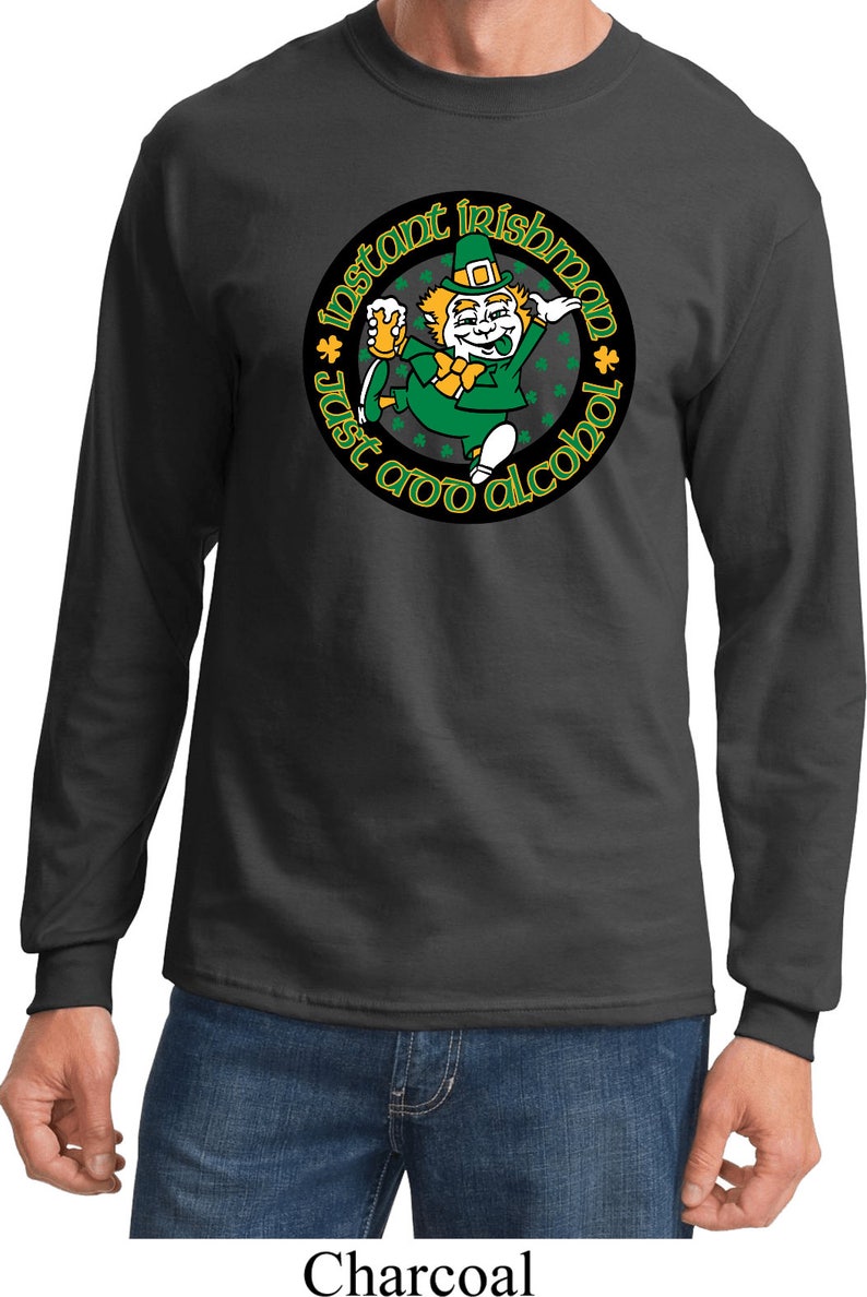 Instant Irishman Just Add Alcohol Adult St Patrick's Day - Etsy