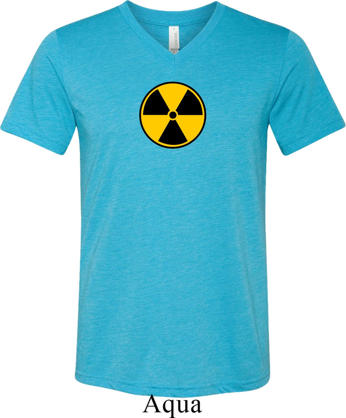 Men's Fallout Shirt Radioactive Radiation Tri Blend V-neck - Etsy