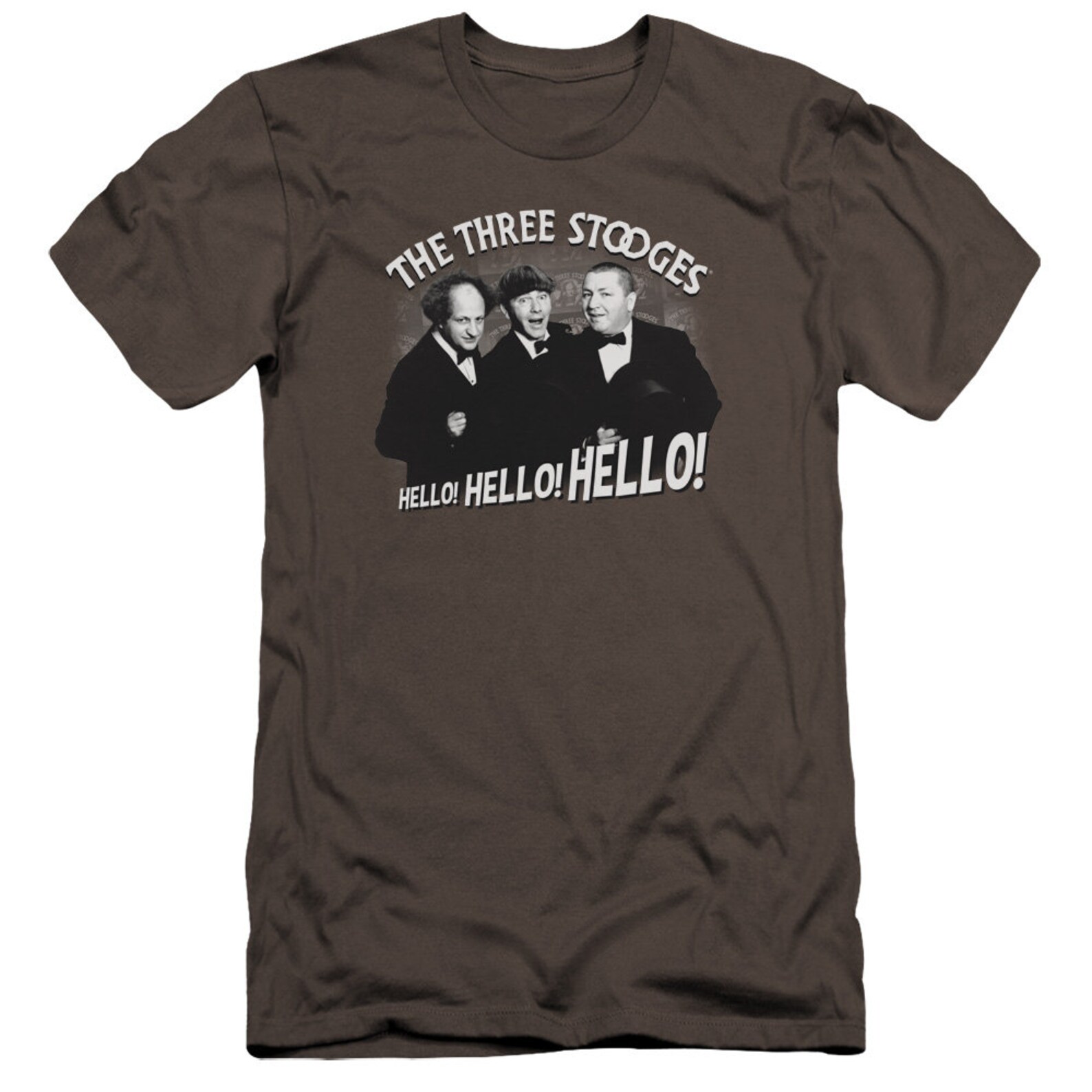 Three Stooges Hello Hello Hello Charcoal Shirts - Etsy