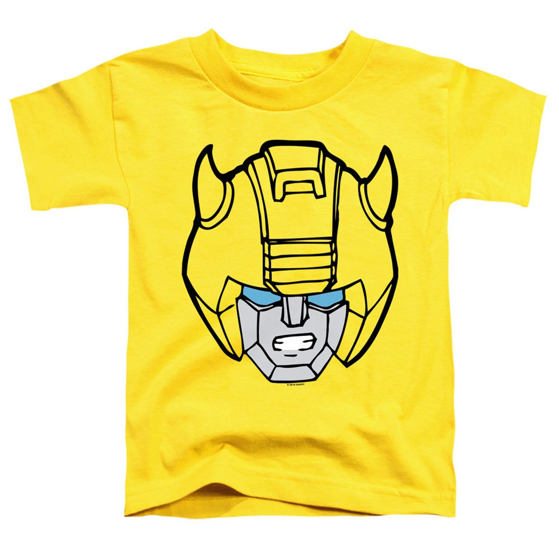 Transformers Bumblebee Face Kid's Yellow T-shirts | Etsy