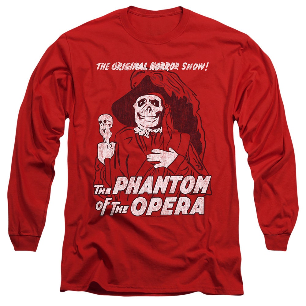 The Phantom of the Opera Original Horror Red Shirts | Etsy