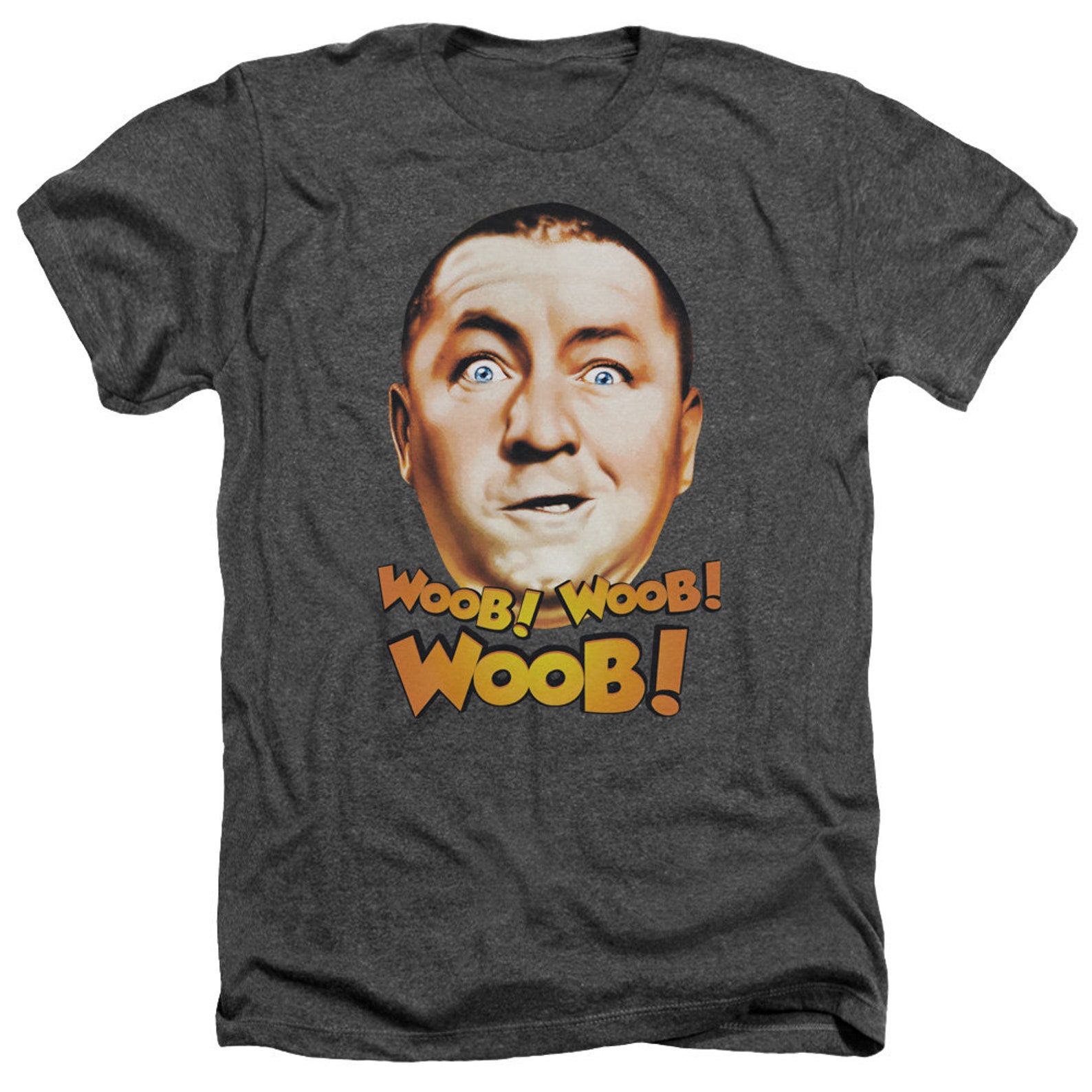 Three Stooges Woob Woob Woob Charcoal Shirts - Etsy