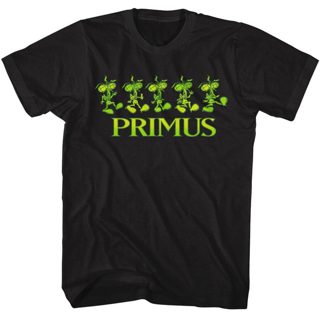 Primus Dancing Skeeters T-shirt – Officially Licensed Black Band Tee ...