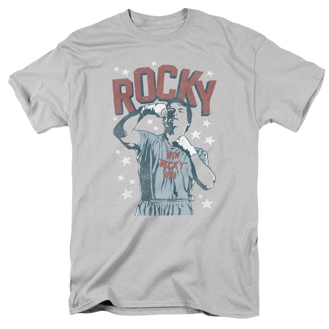 Rocky in Training Silver Shirts - Etsy