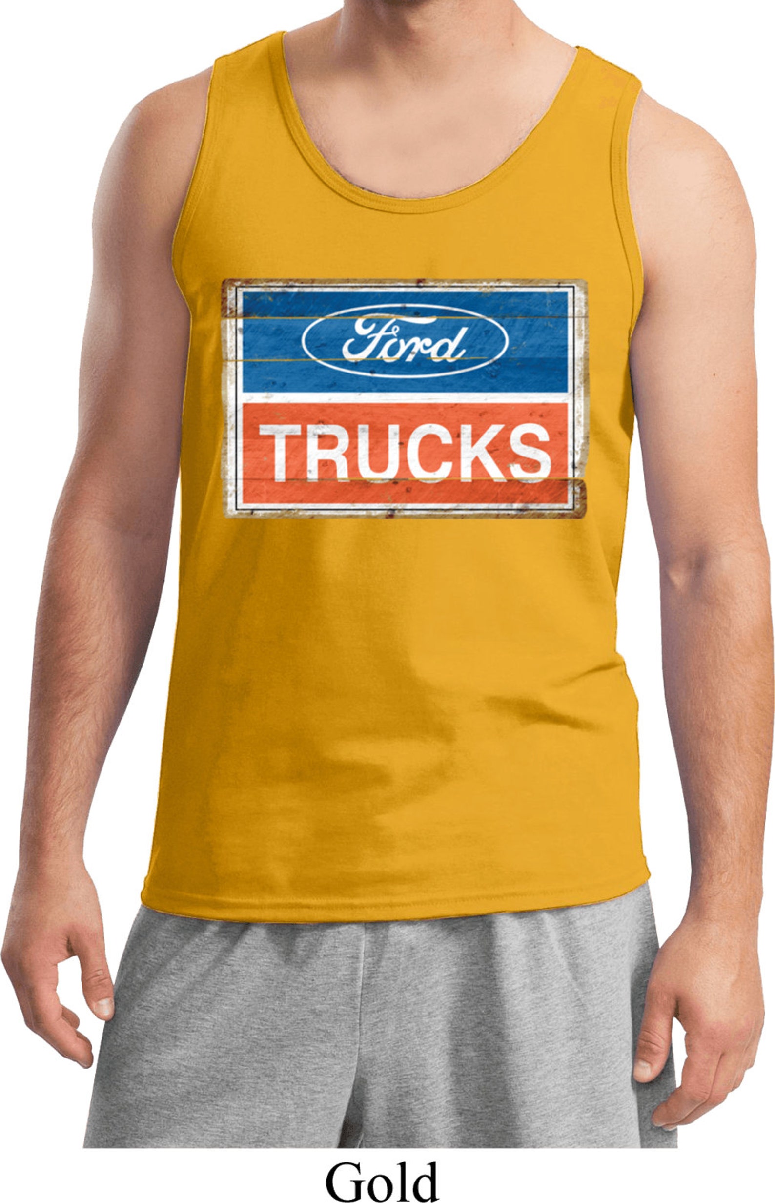 Men's Ford Trucks Logo Tank Top 19688D2-2200 | Etsy